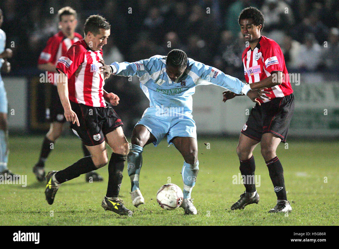 Grays Athletic vs Exeter City - Nationwide Conference at the New Rec ...