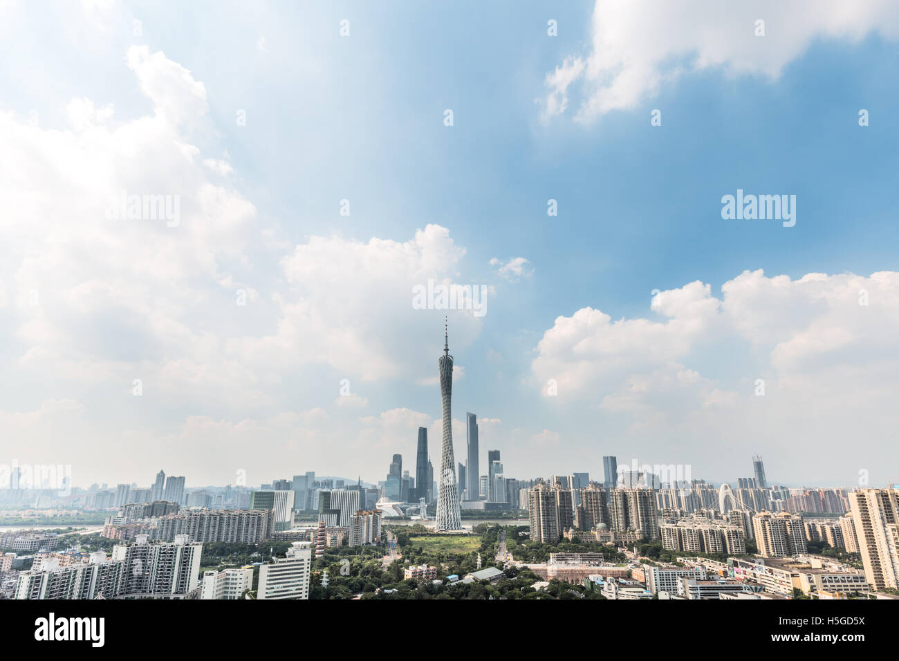 Modern guangzhou tower hi-res stock photography and images - Alamy