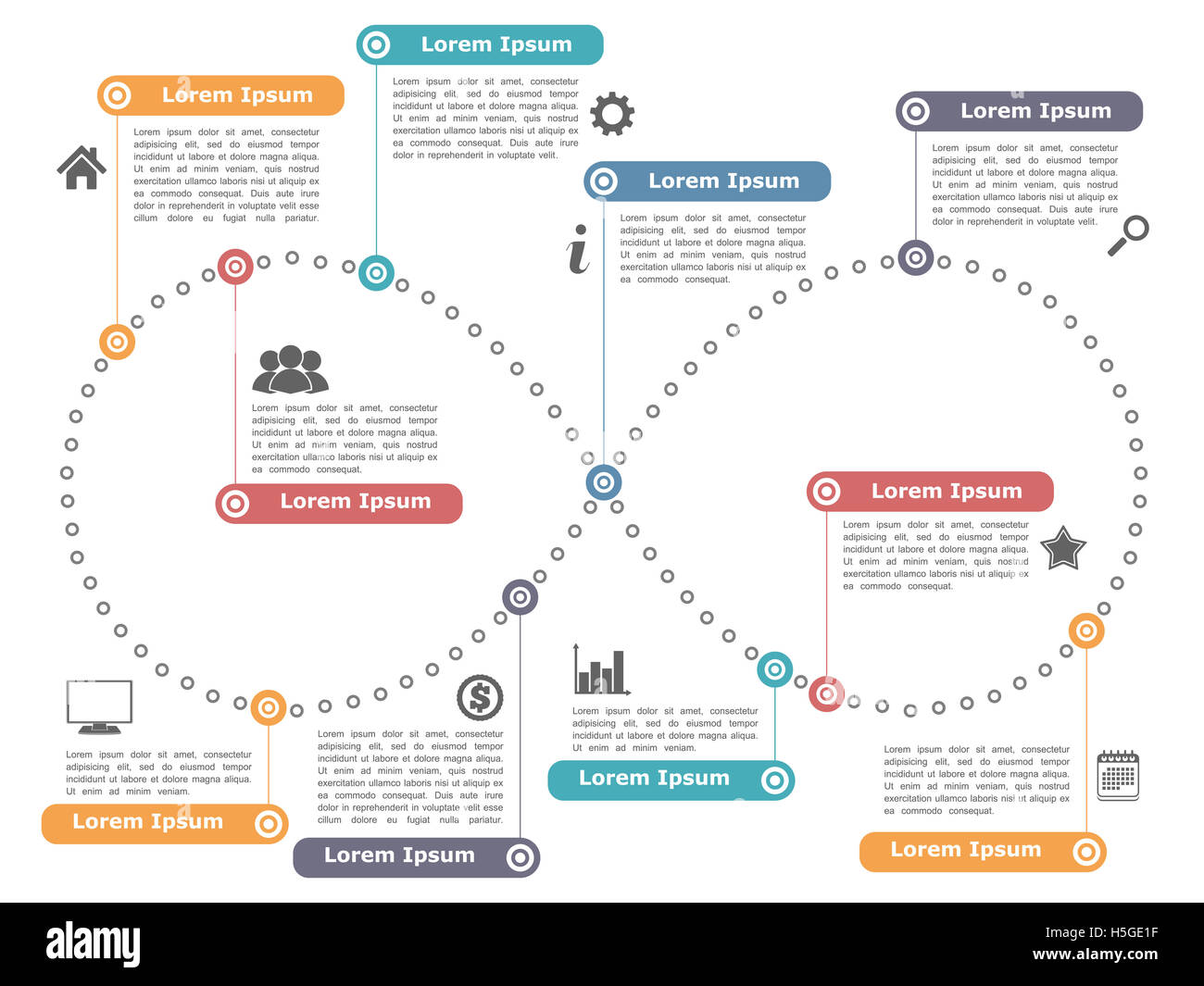 Infinity symbol diagram hi-res stock photography and images - Alamy