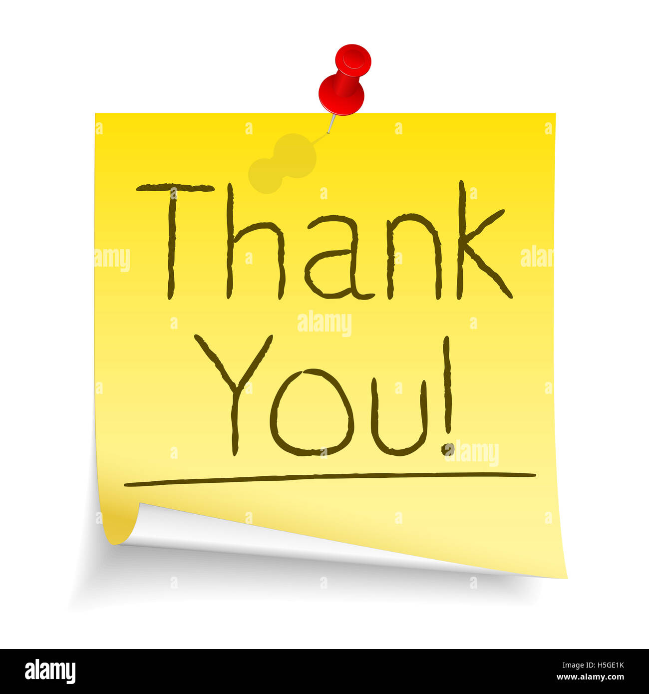 Sticky Note Thank You