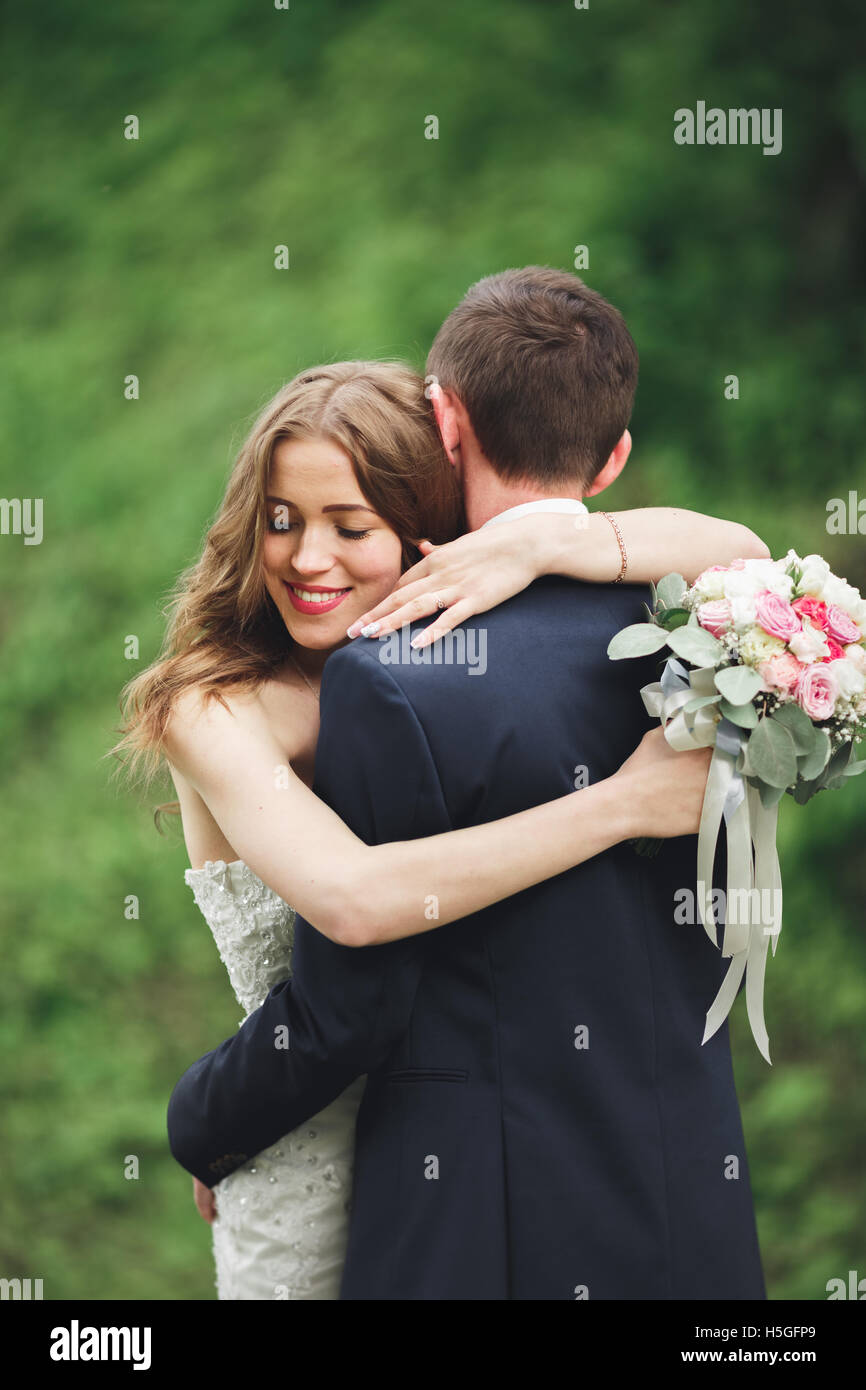 Happy Wedding Couple
