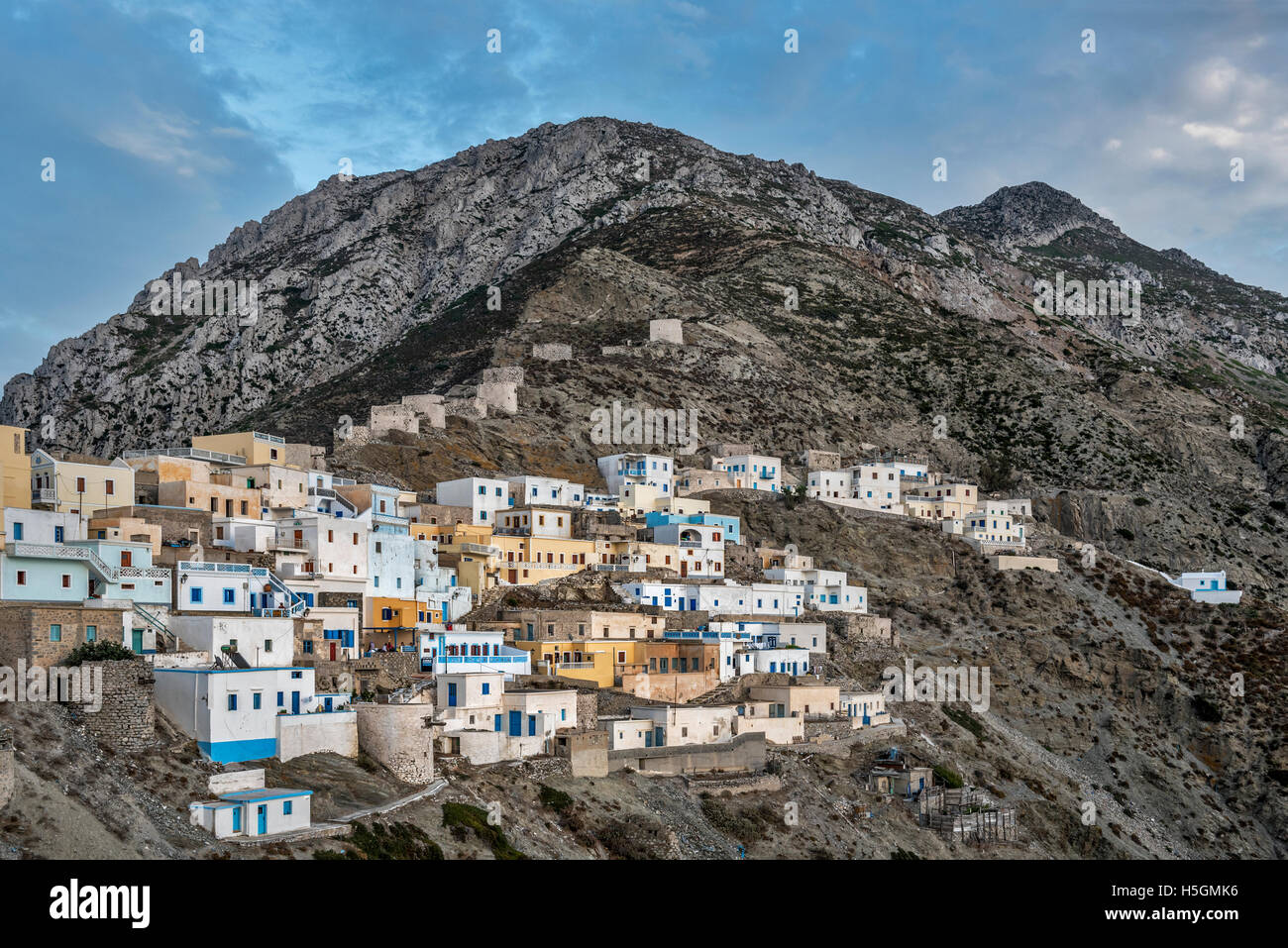 Olympos village Karpathos Island Greece Stock Photo - Alamy
