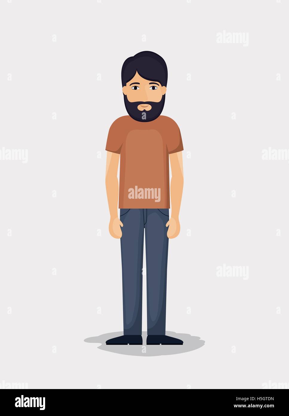 Colorful man cartoon design Stock Vector Image & Art - Alamy