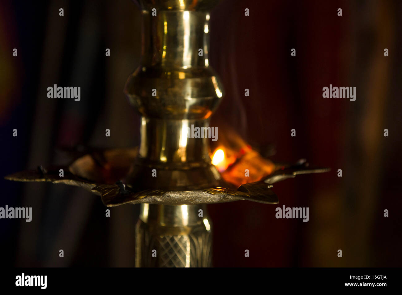 Buddhist light in Ambarali Temple, Sri Lanka Stock Photo - Alamy