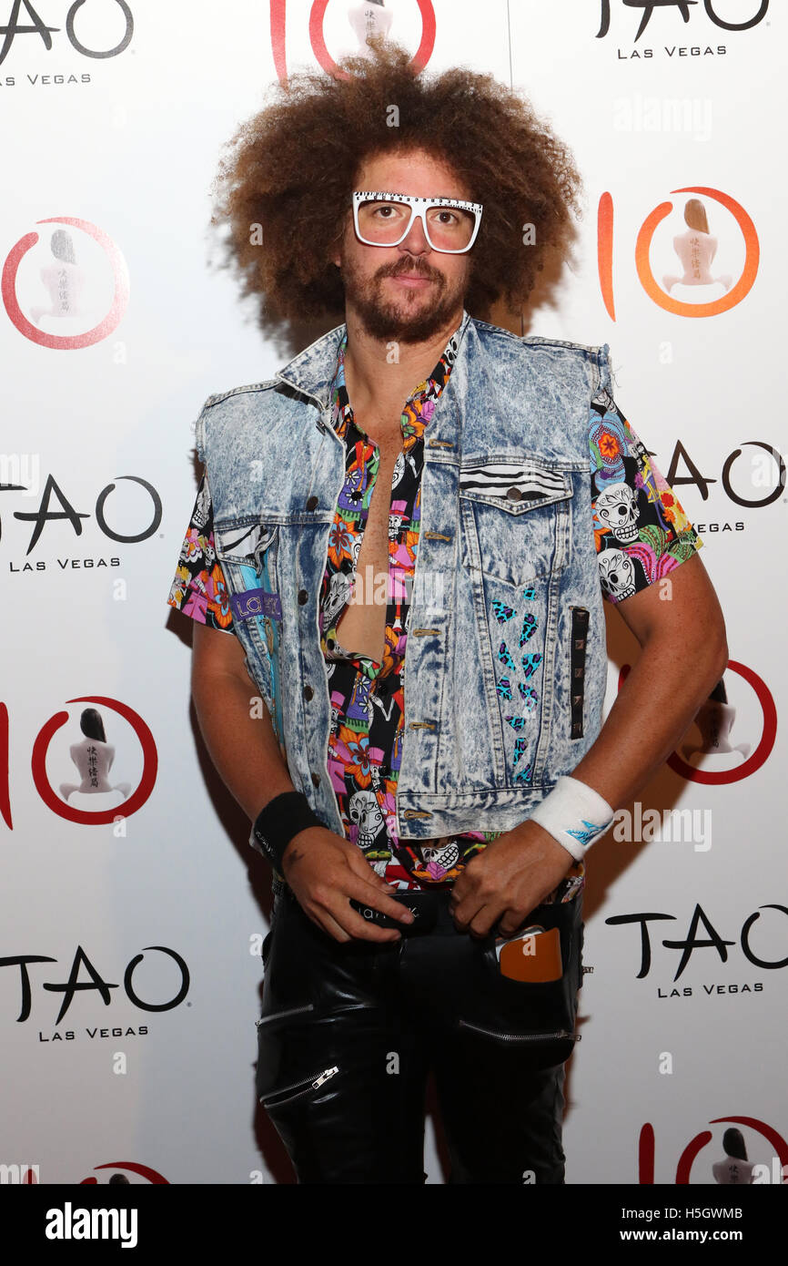 Redfoo attends the Tao Nightclub Anniversary event at the Venetian ...