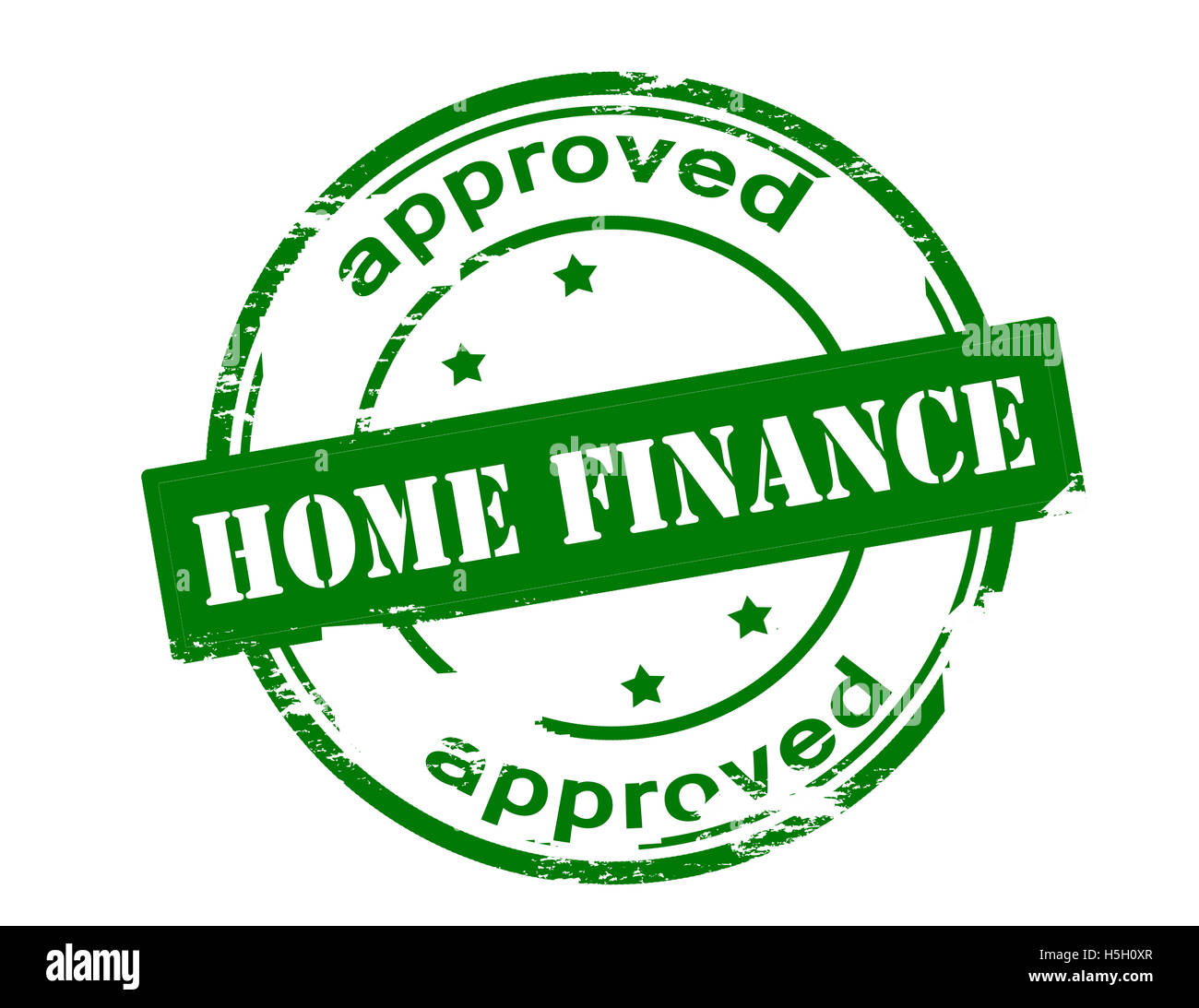 Rubber stamp with text home finance approved inside, vector ...