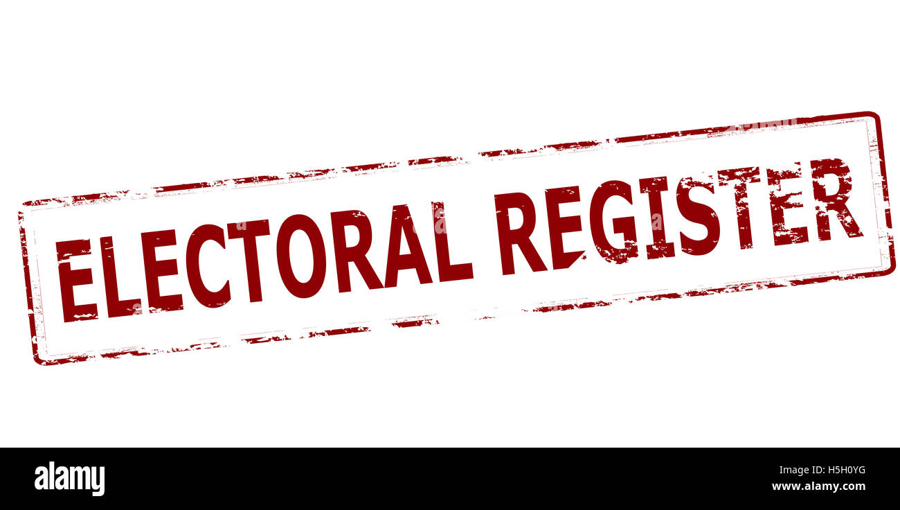 Electoral register hi-res stock photography and images - Alamy