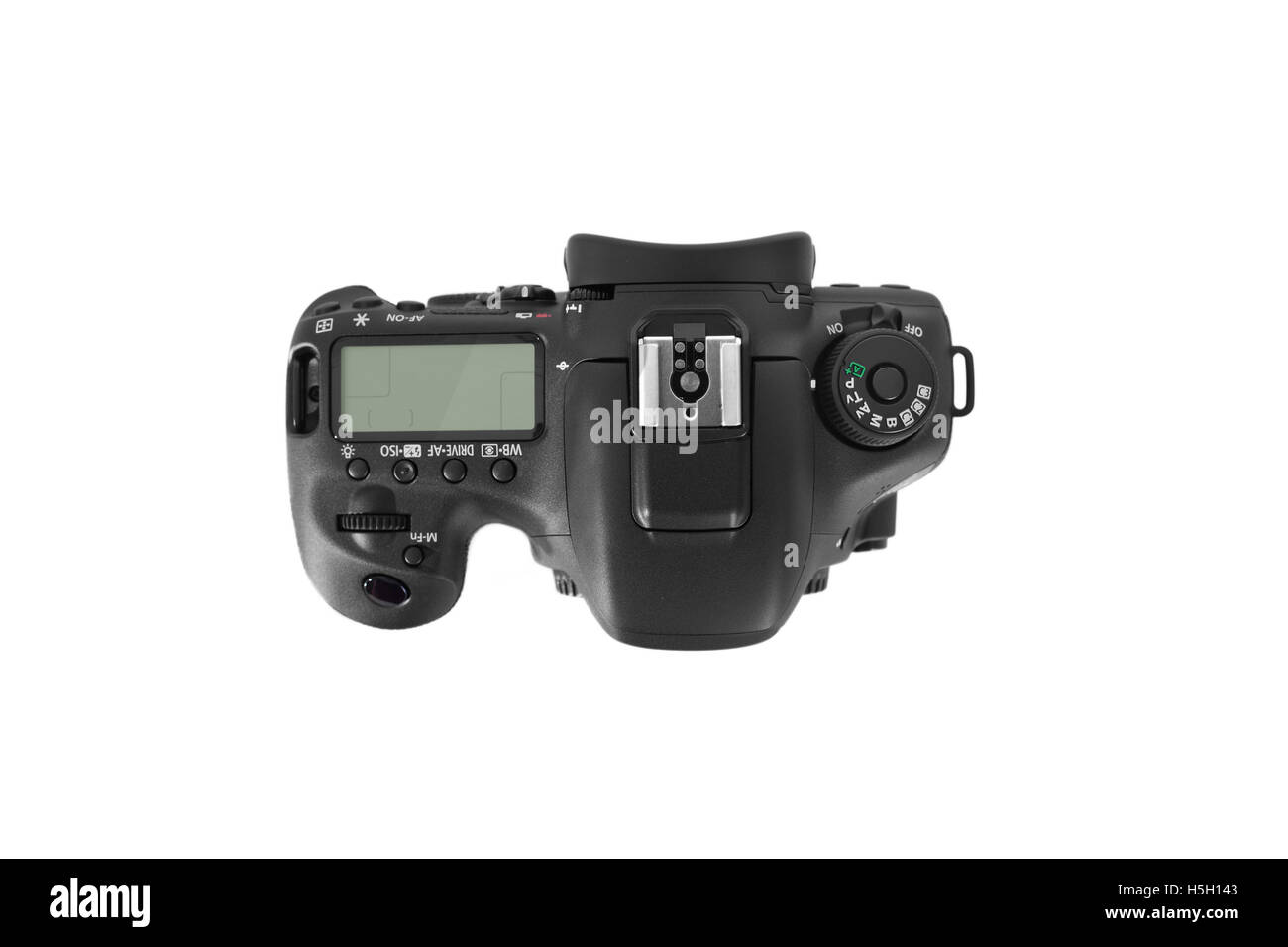 Isolated DSLR professional photo camera body Stock Photo - Alamy