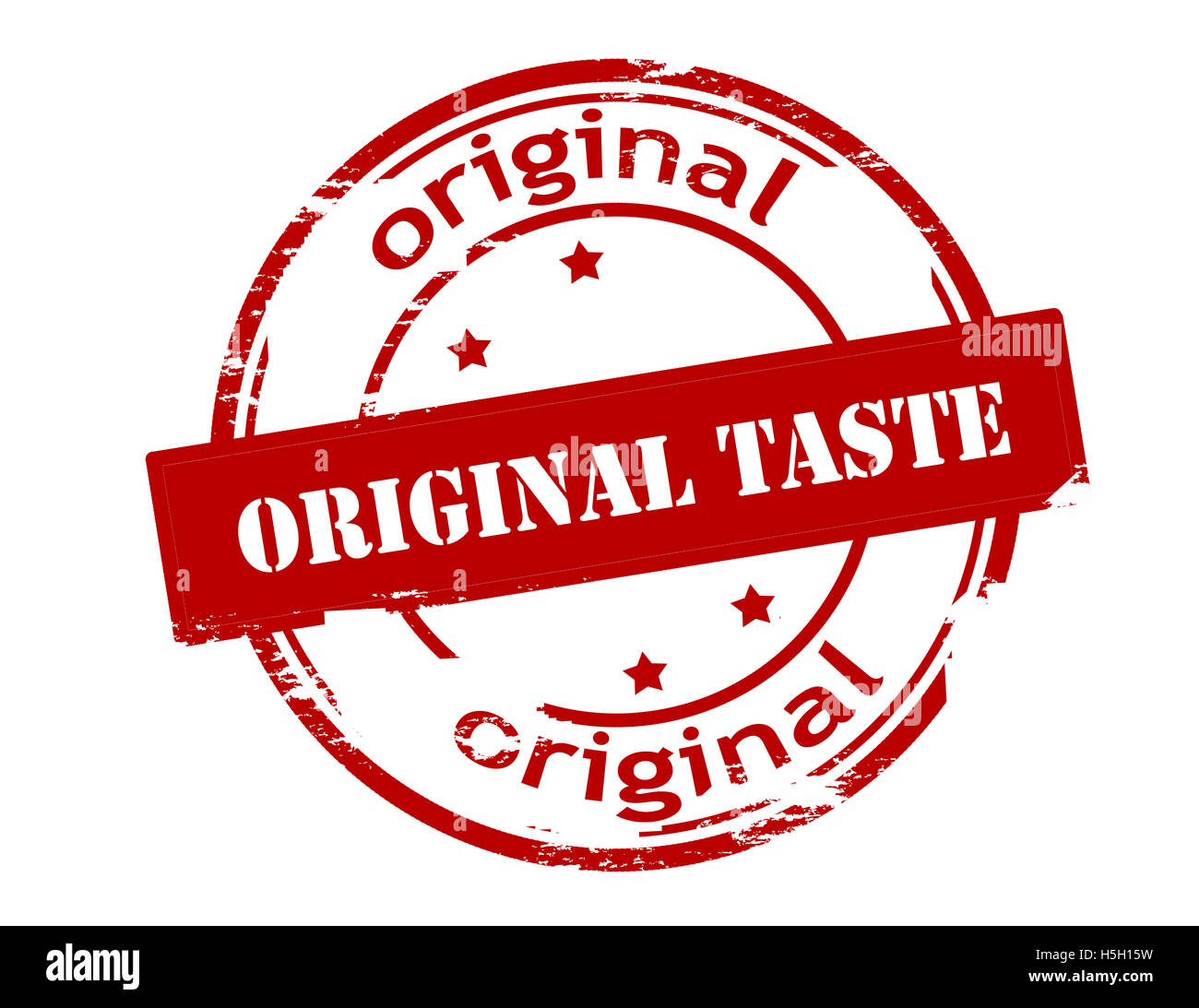 Rubber stamp with text original taste inside, vector illustration Stock ...
