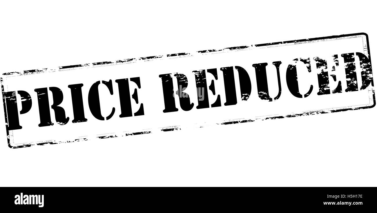 Rubber stamp with text price reduce inside, vector illustration Stock ...