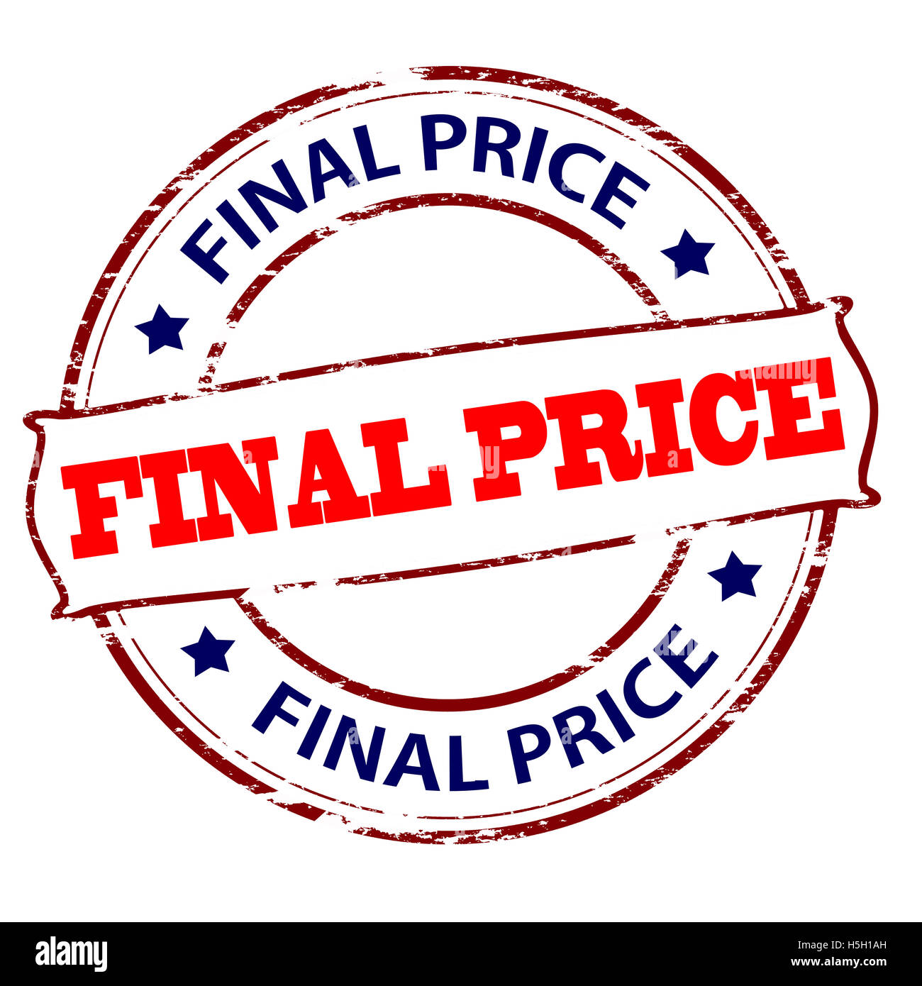 Rubber stamp with text final price inside, vector illustration Stock ...