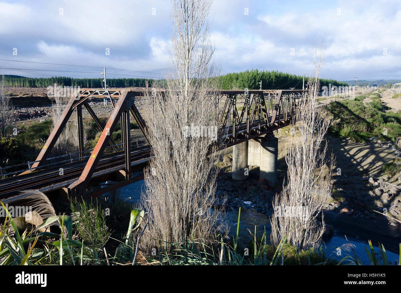 Tangiwai disaster hi-res stock photography and images - Alamy