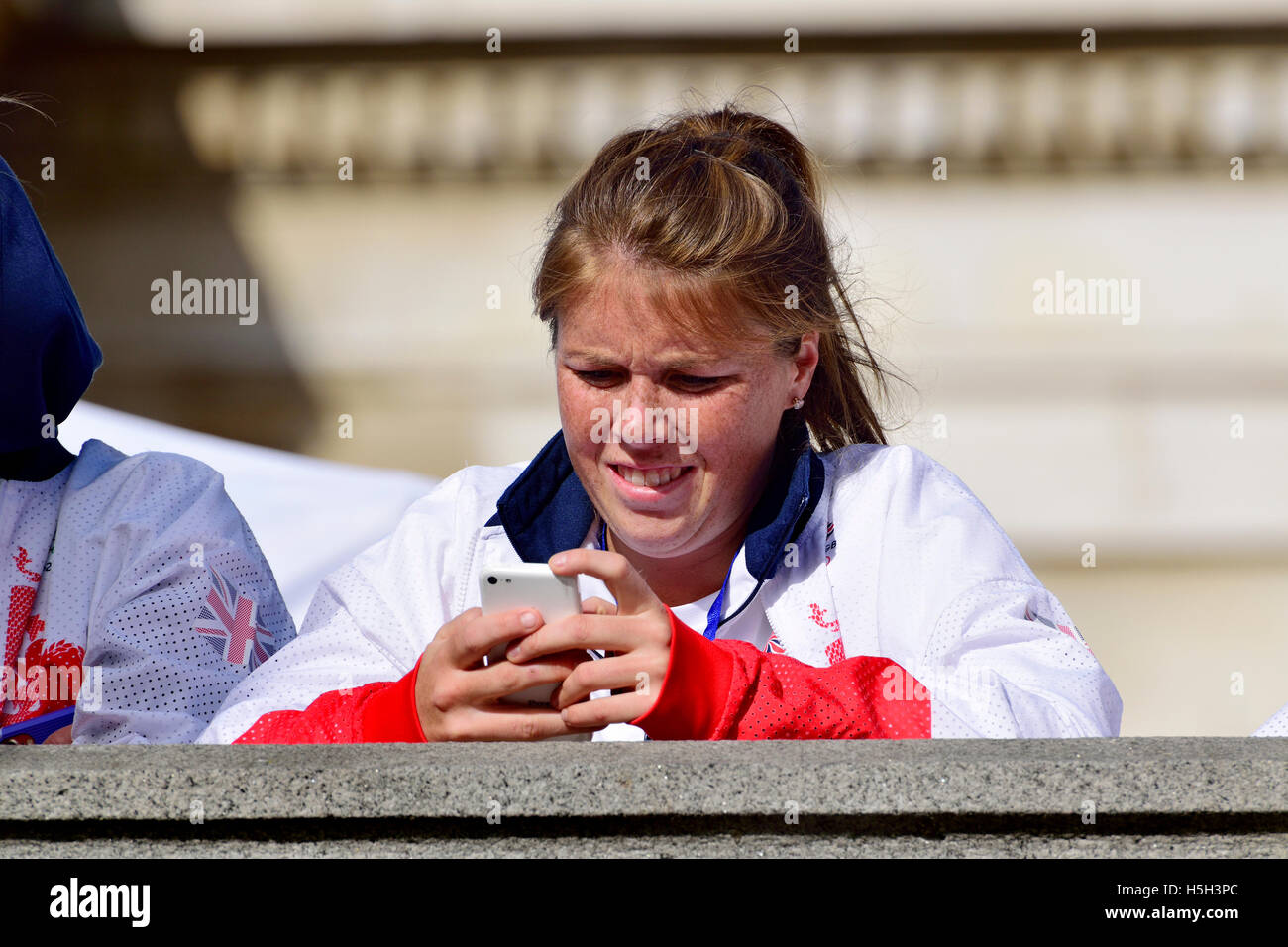 Laura Unsworth (Women's hockey bronze medalist) at the Rio 2016 ...