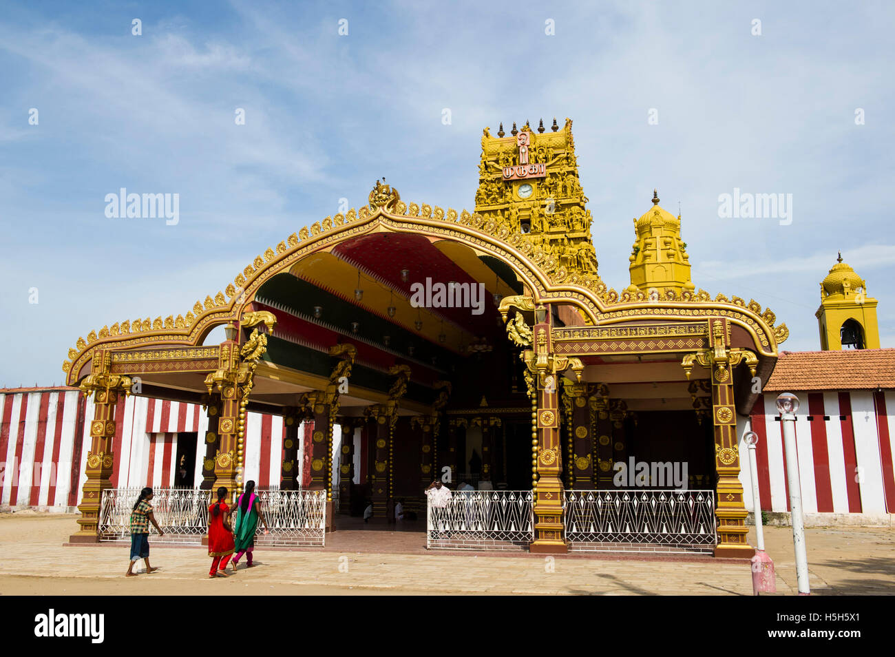 Nallur Kandaswamy temple, built in 1749, Jaffna, Sri Lanka Stock Photo ...