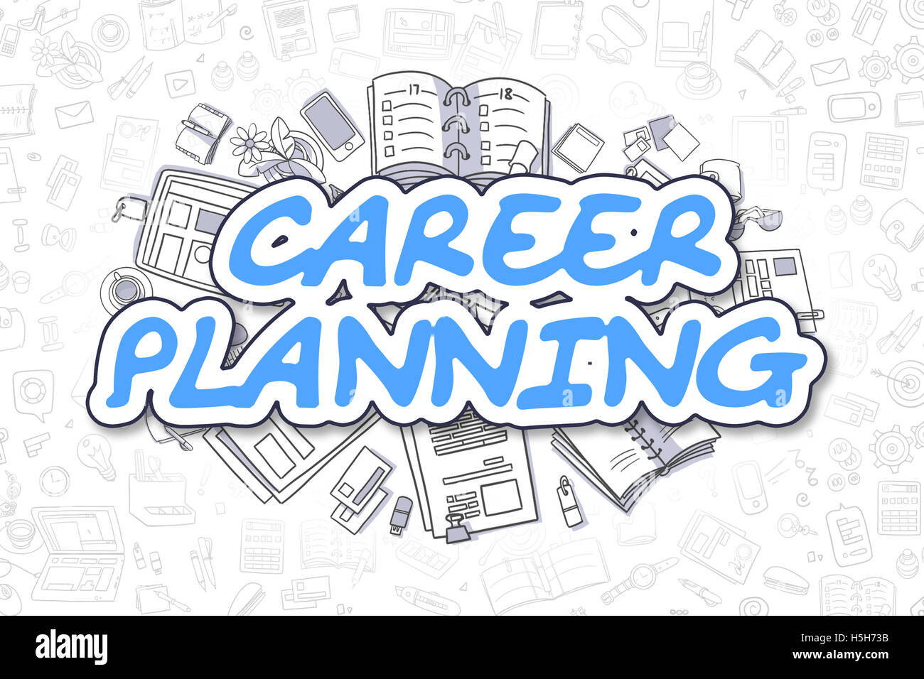 Career planning icon Cut Out Stock Images & Pictures - Alamy
