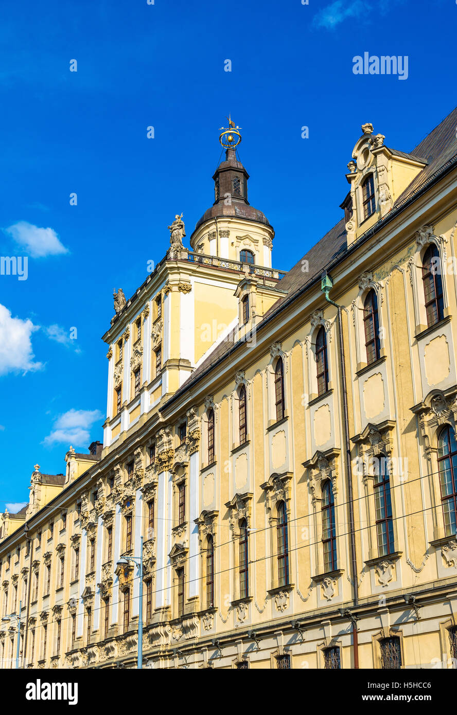 University of Wroclaw, main building - Poland Stock Photo - Alamy