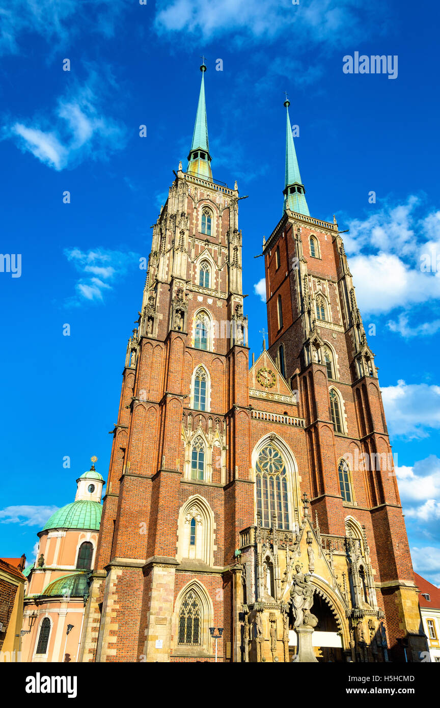 Cathedral of St. John the Baptist in Wroclaw, Poland Stock Photo - Alamy