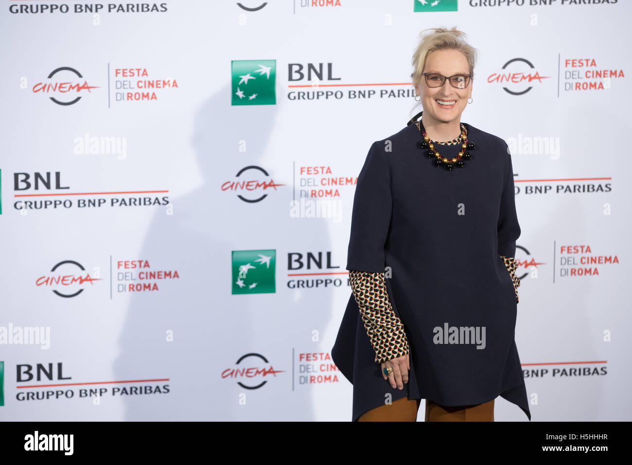 Meryl Streep at photocall in Rome film festival 2016 for the film ...