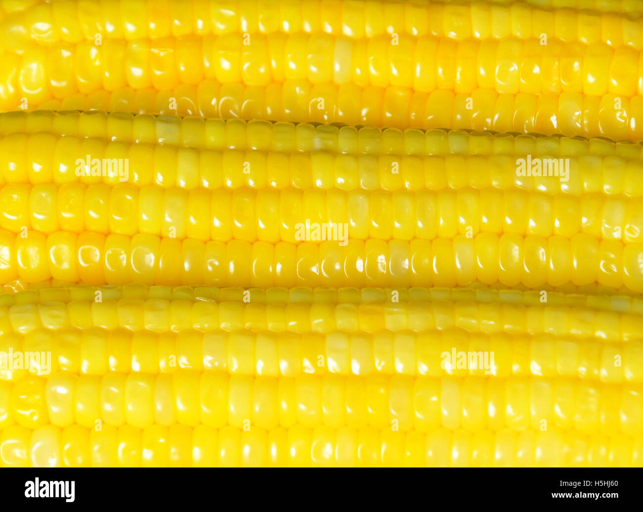 Close-up of Boiled Yellow Sweet Corn, Background, Texture Stock Photo ...