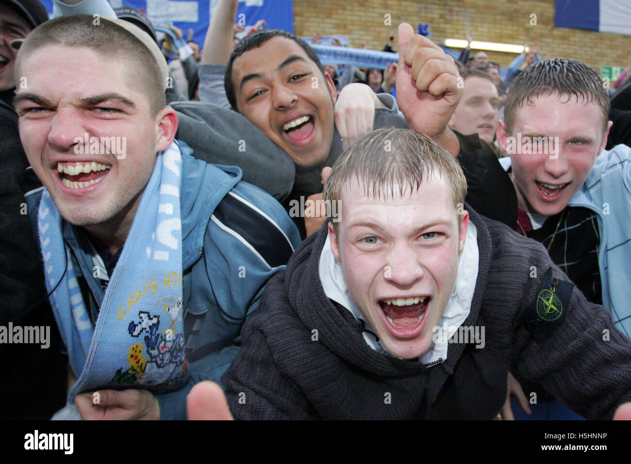 Grays fans - Grays Athletic vs Exeter City - FA Trophy Semi-Final 1st ...