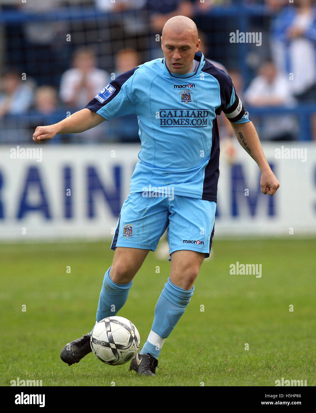 Stuart Thurgood of Grays - Grays Athletic vs Stevenage Borough - Blue ...