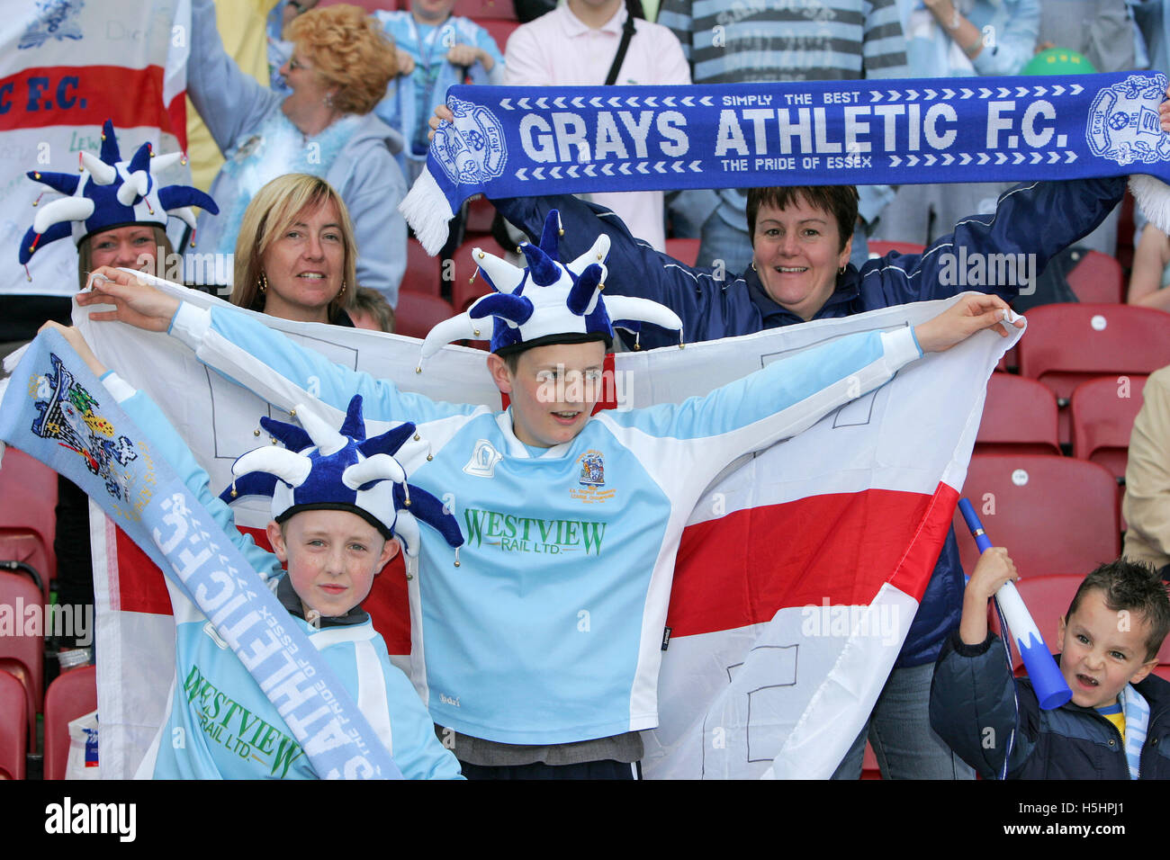 Grays Athletic vs Woking - FA Challenge Trophy Final at West Ham United ...
