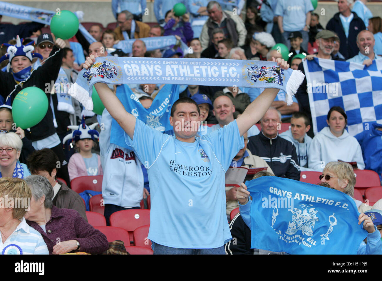 Grays Athletic vs Woking - FA Challenge Trophy Final at West Ham United ...