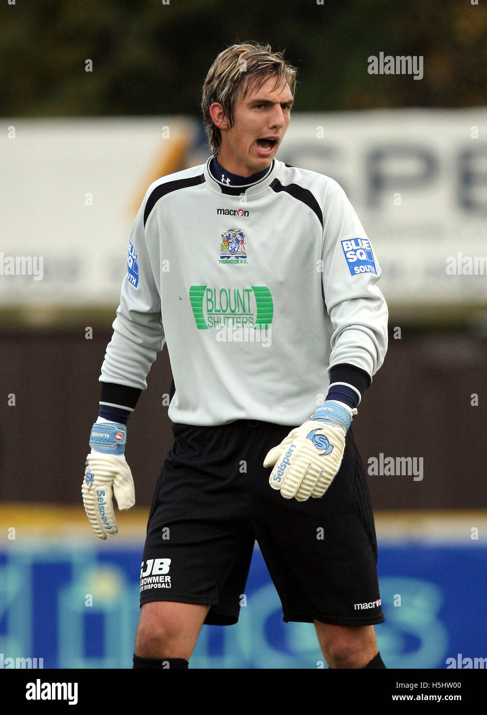 David Blackmore of Thurrock - Thurrock vs Fisher Athletic - Blue Square ...