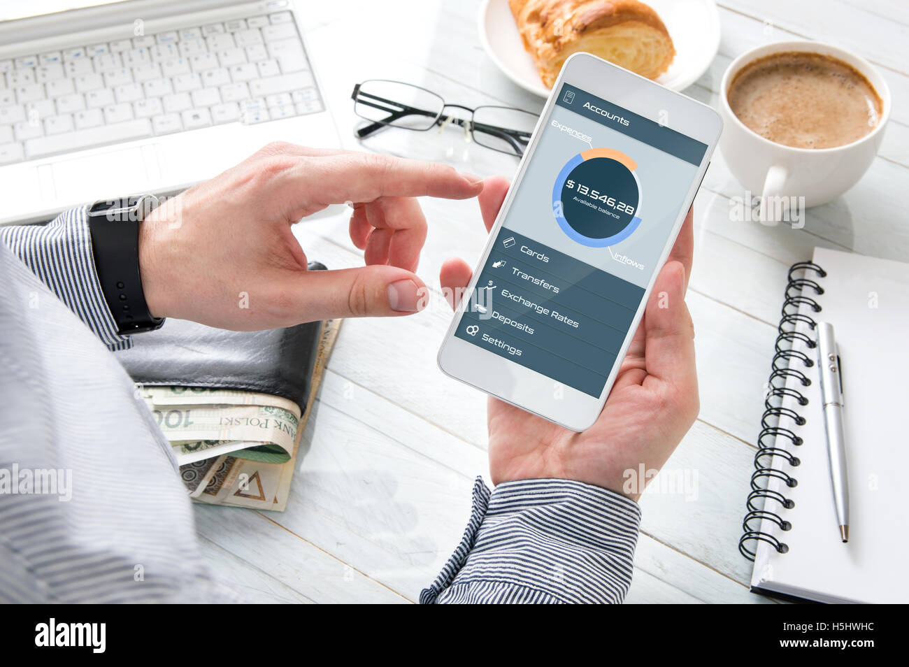 Account balance hi-res stock photography and images - Alamy