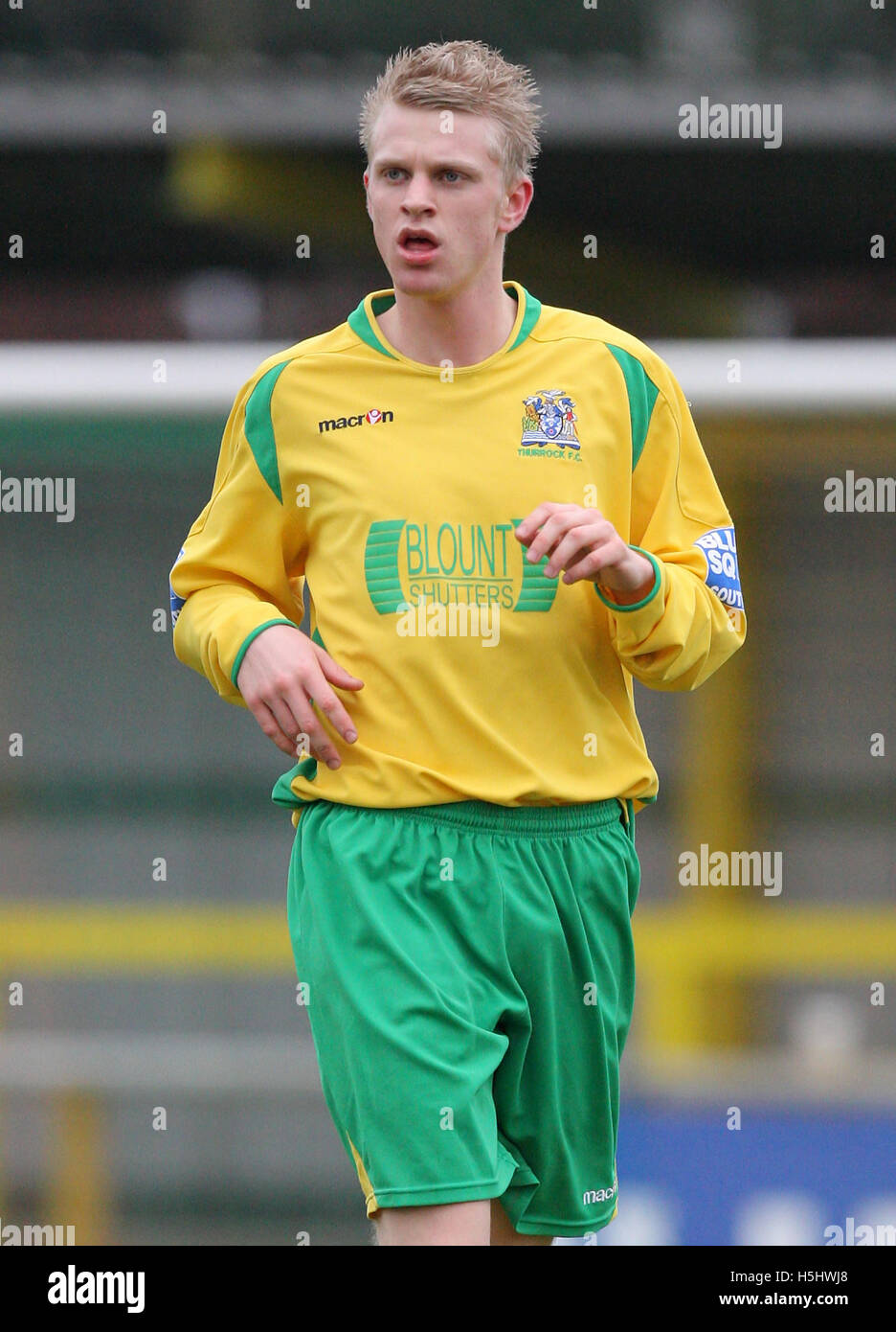 Craig Hughes of Thurrock - Thurrock vs Bromley - Blue Square South at ...