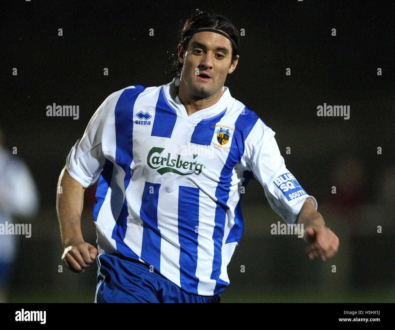Jamie Slabber of Havant - Thurrock vs Havant & Waterlooville - Blue ...