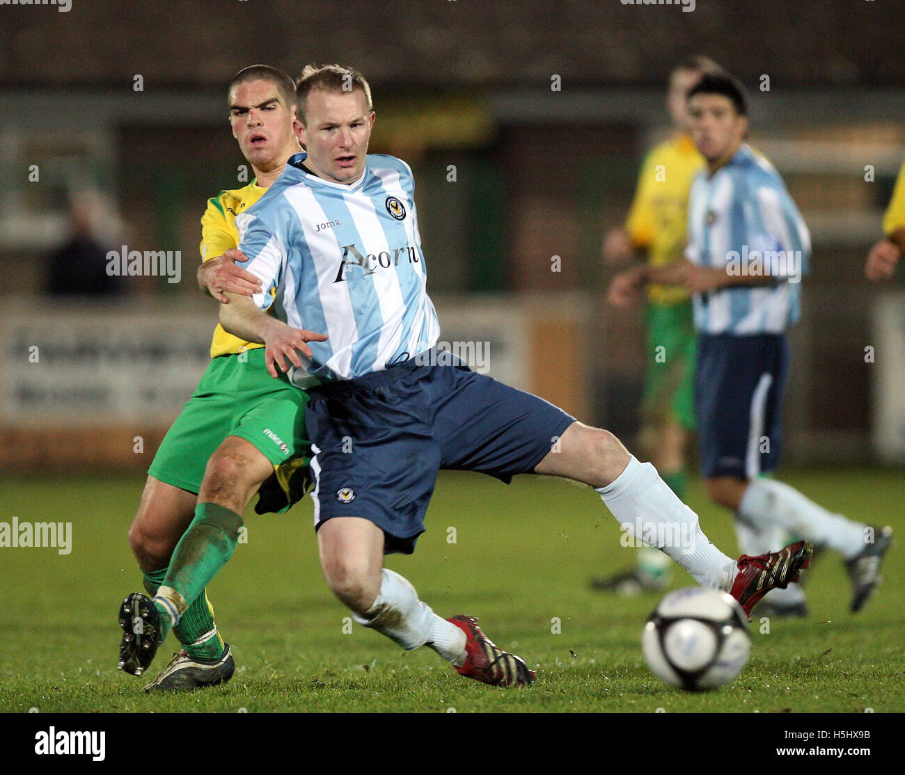 Charlie Howard in action for Thurrock - Thurrock vs Newport County ...