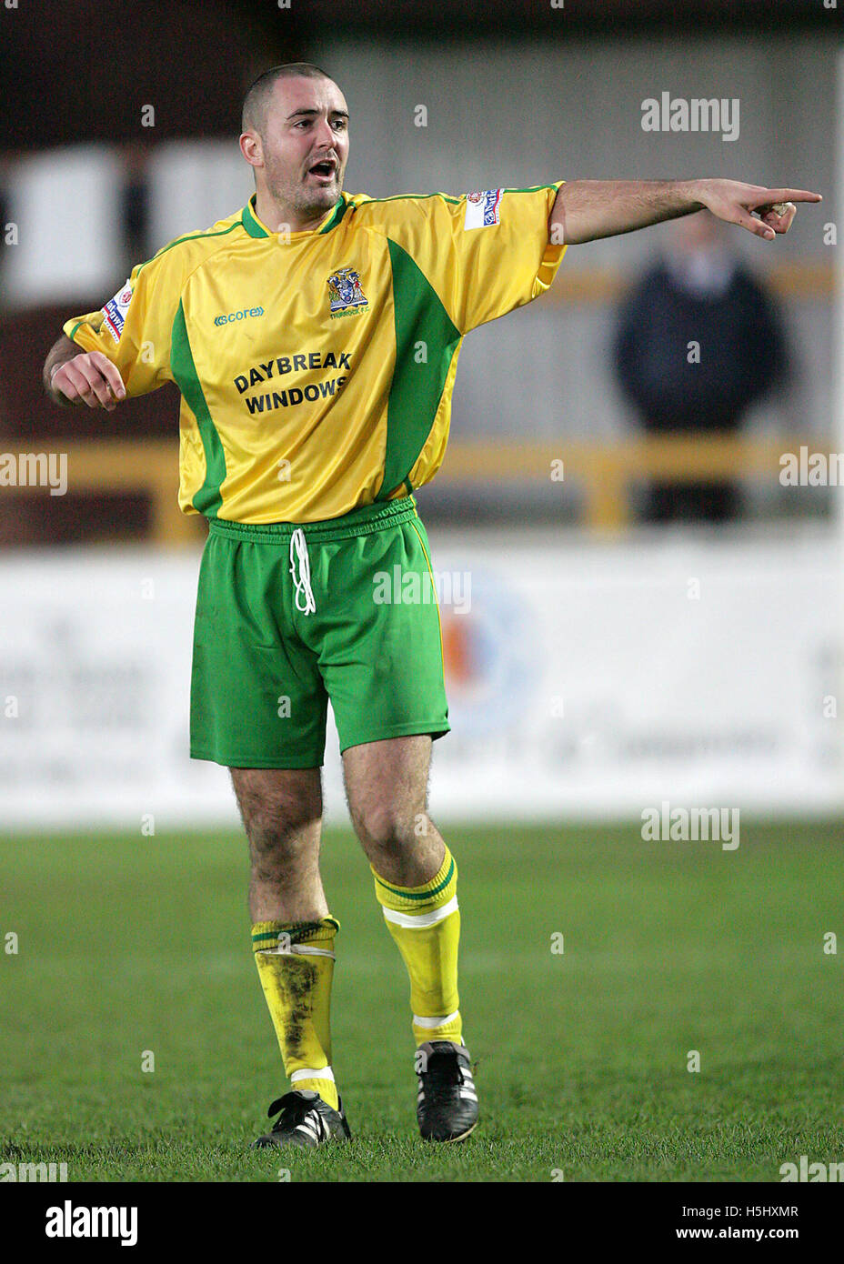 Tim Cole - Thurrock Football Club - 02/12/06 Stock Photo - Alamy
