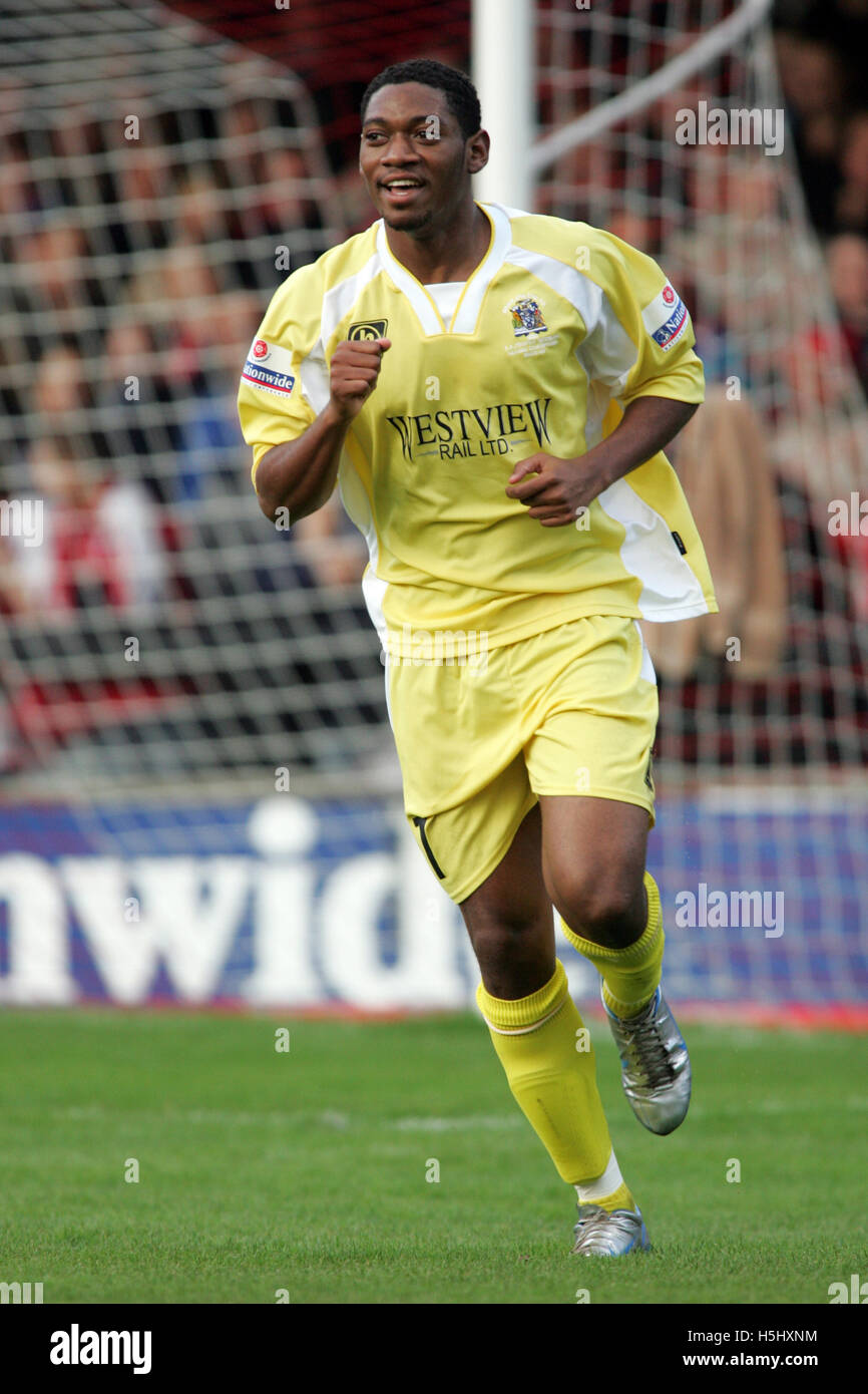 York City 0 Grays Athletic 3, FA Cup 1st Round at Kit Kat Crescent, 05 ...