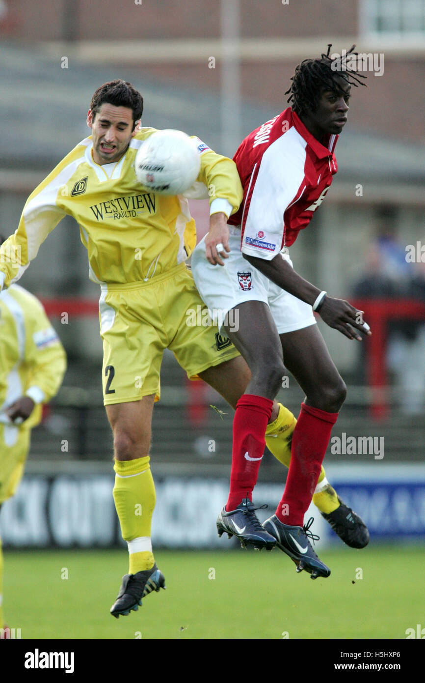 York City 0 Grays Athletic 3, FA Cup 1st Round at Kit Kat Crescent, 05 ...