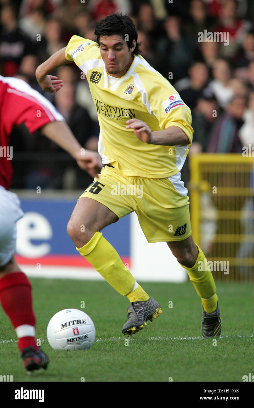 York City 0 Grays Athletic 3, FA Cup 1st Round at Kit Kat Crescent, 05 ...