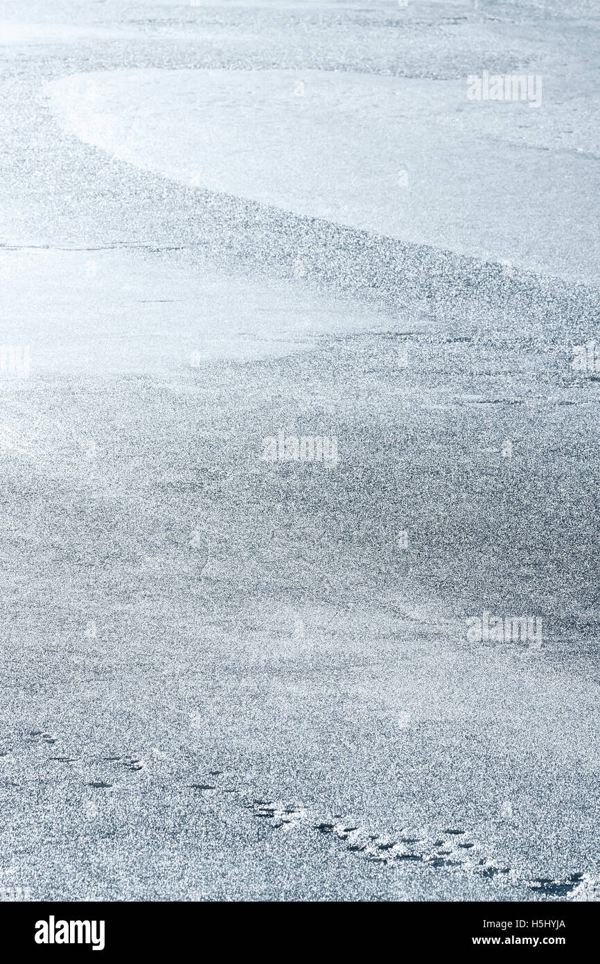 Ice surface natural background of frozen river Stock Photo - Alamy