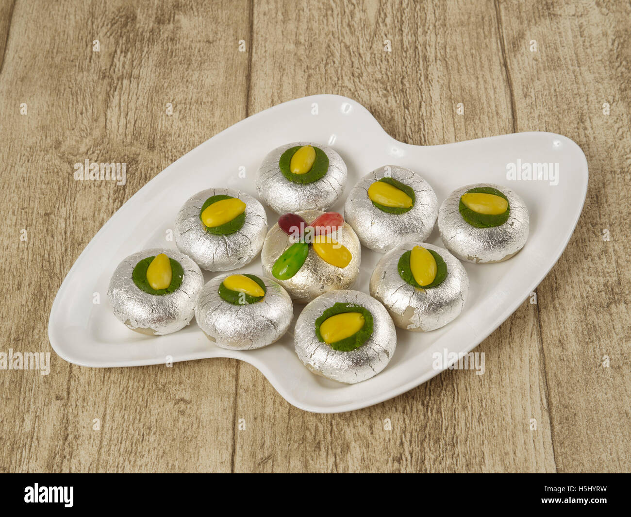 Kaju Kalash - the north Indian milk sweet is made of kaju, almond ...