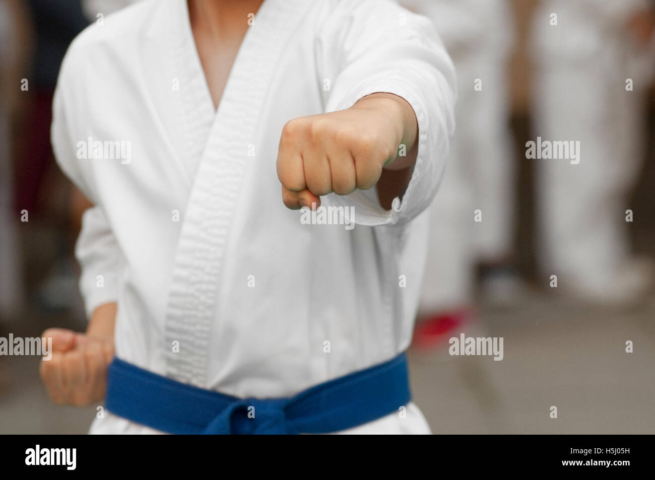 Karate class hi-res stock photography and images - Alamy