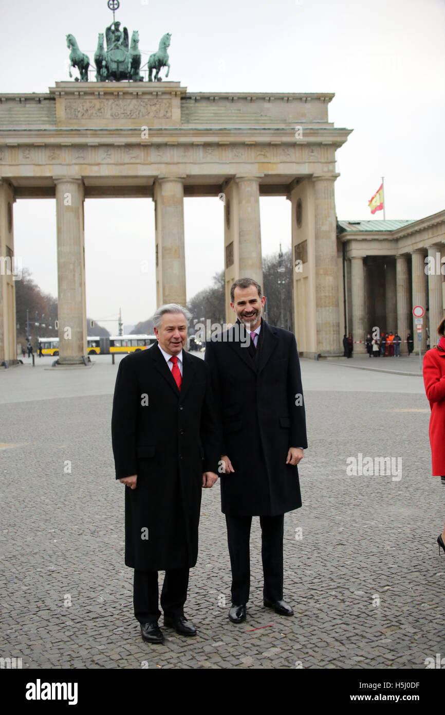 King Felipe of Spain and Queen Letizia for official visit to Berlin ...
