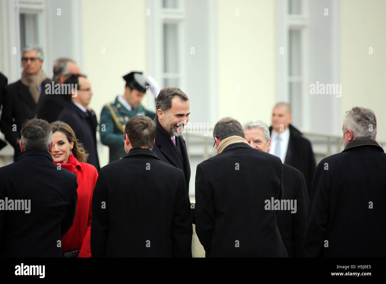 King Felipe of Spain and Queen Letizia for official visit to President ...