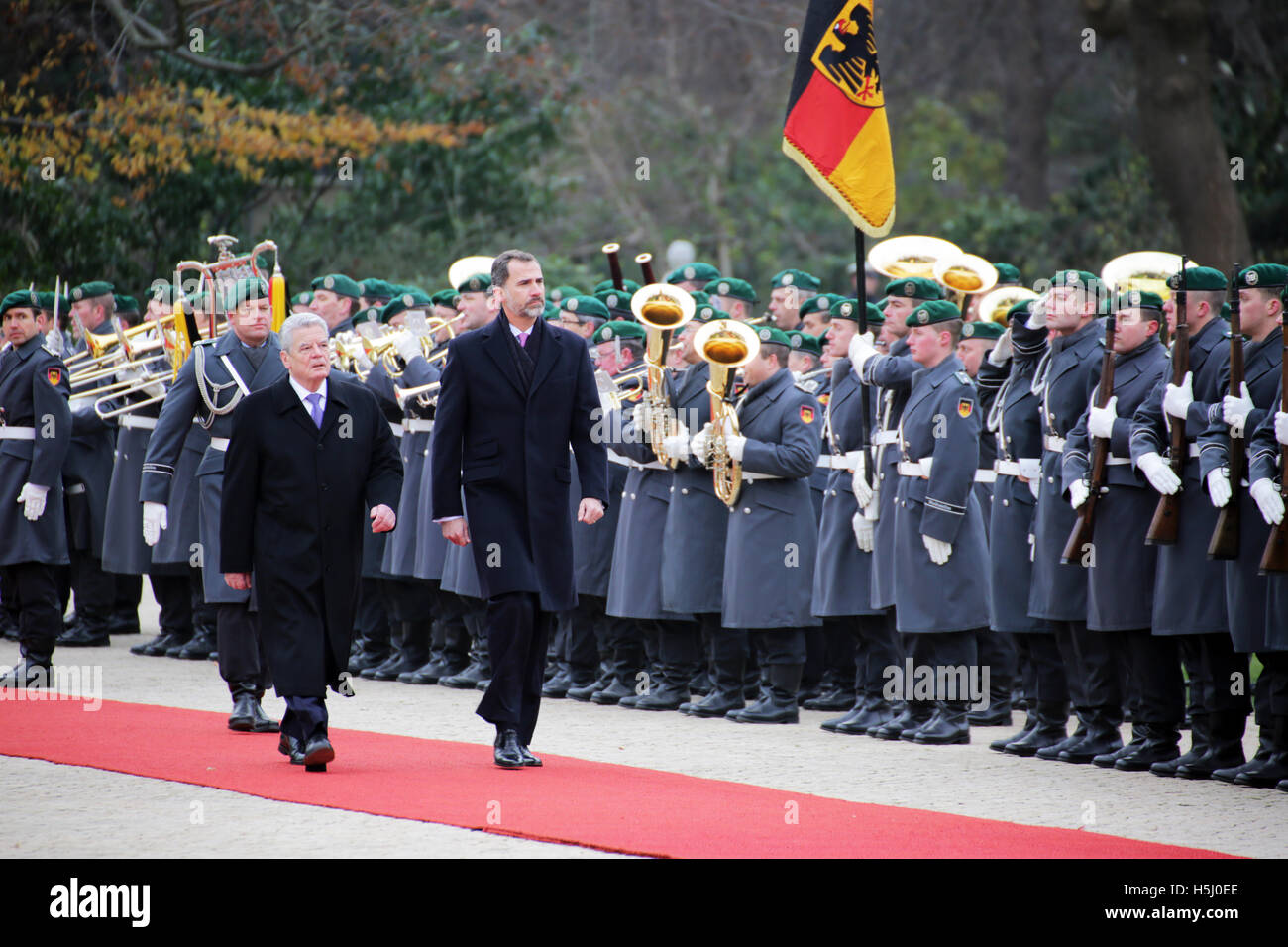 King Felipe of Spain and Queen Letizia for official visit to President ...