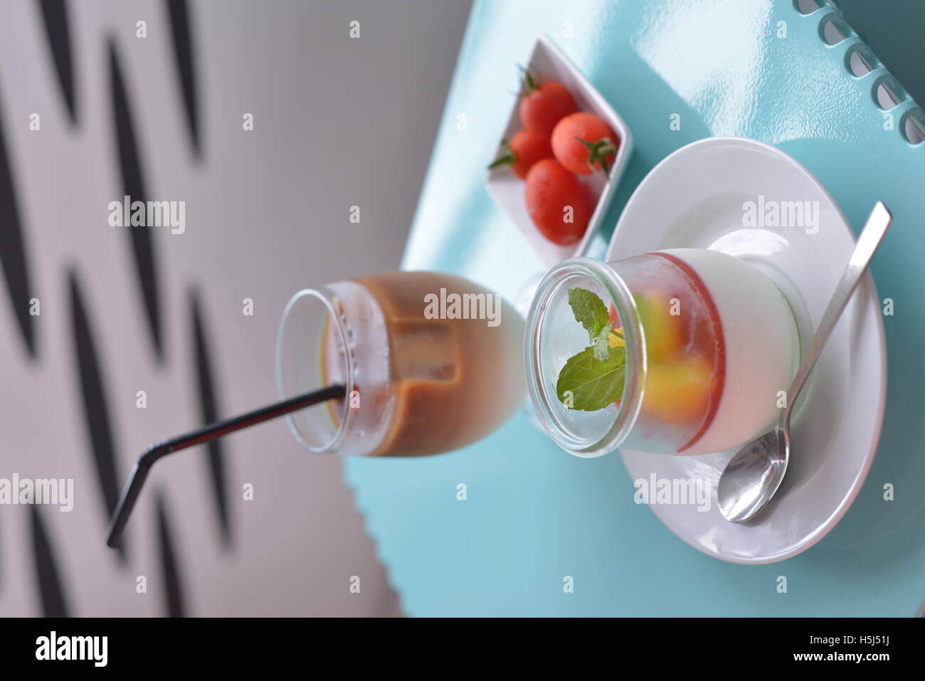 Cafe IL Vento Japan Stock Photo - Alamy