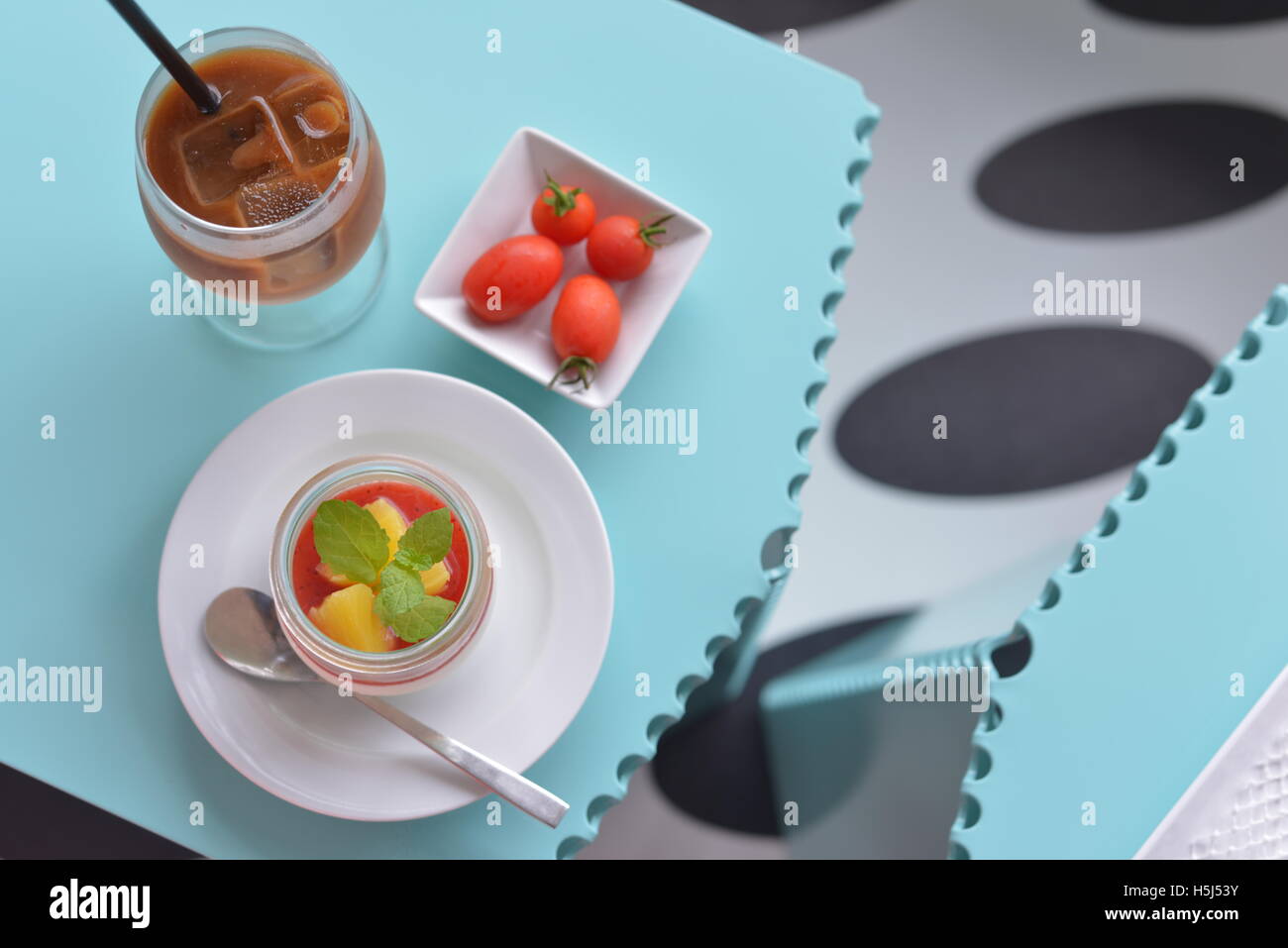 Cafe IL Vento Japan Stock Photo - Alamy