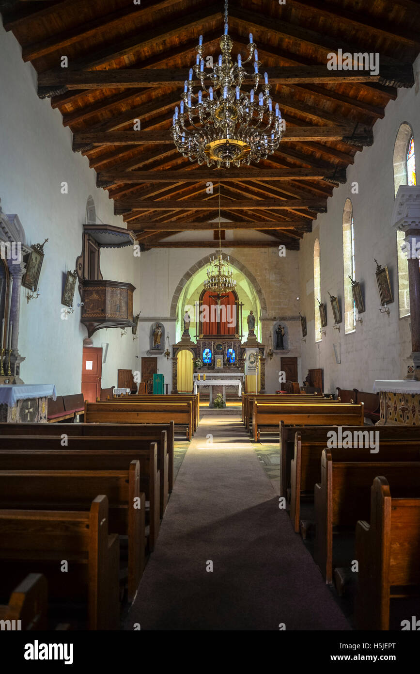 Church of St Francis, 13th century Gothic church, Town of Krk on the ...