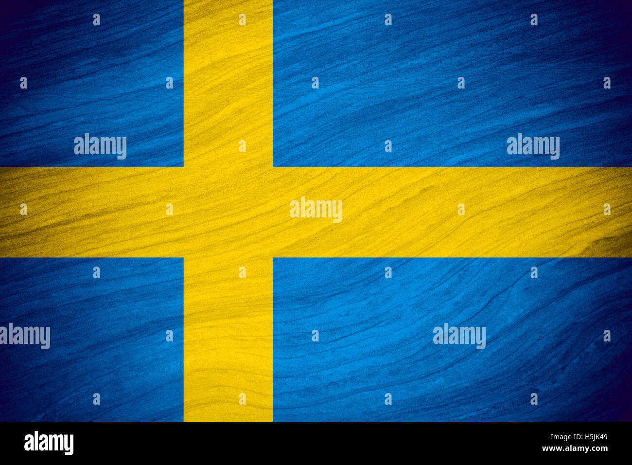 flag of Sweden or Swedish banner on abstract background Stock Photo - Alamy