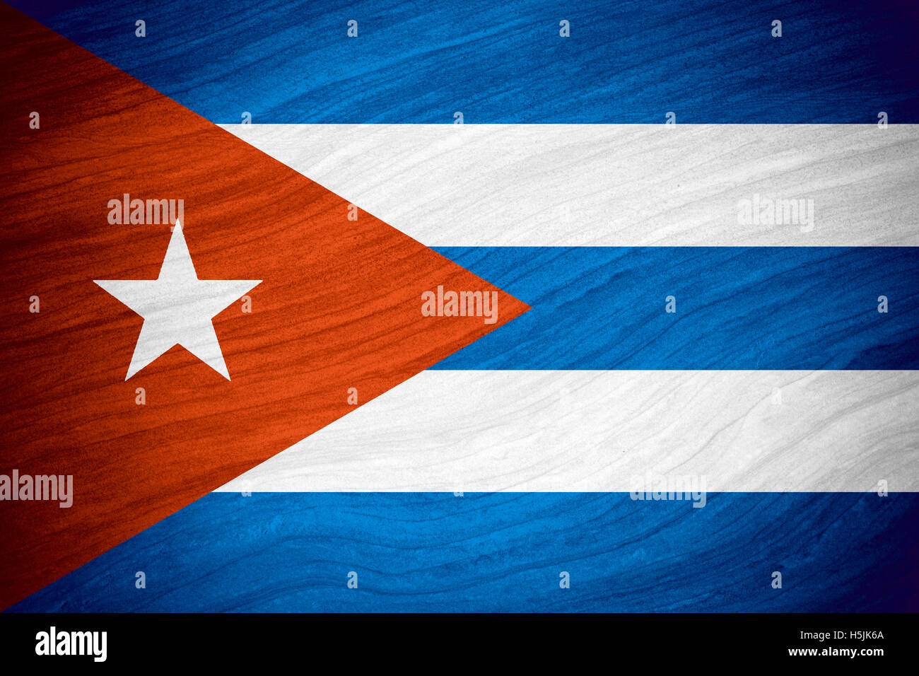 flag of Cuba or Cuban banner on abstract background Stock Photo - Alamy
