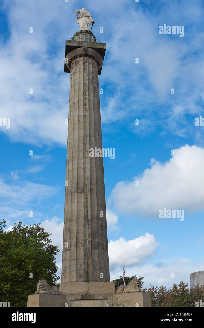 Lord Hill's column in Shrewsbury built to celebrate the achievements of ...