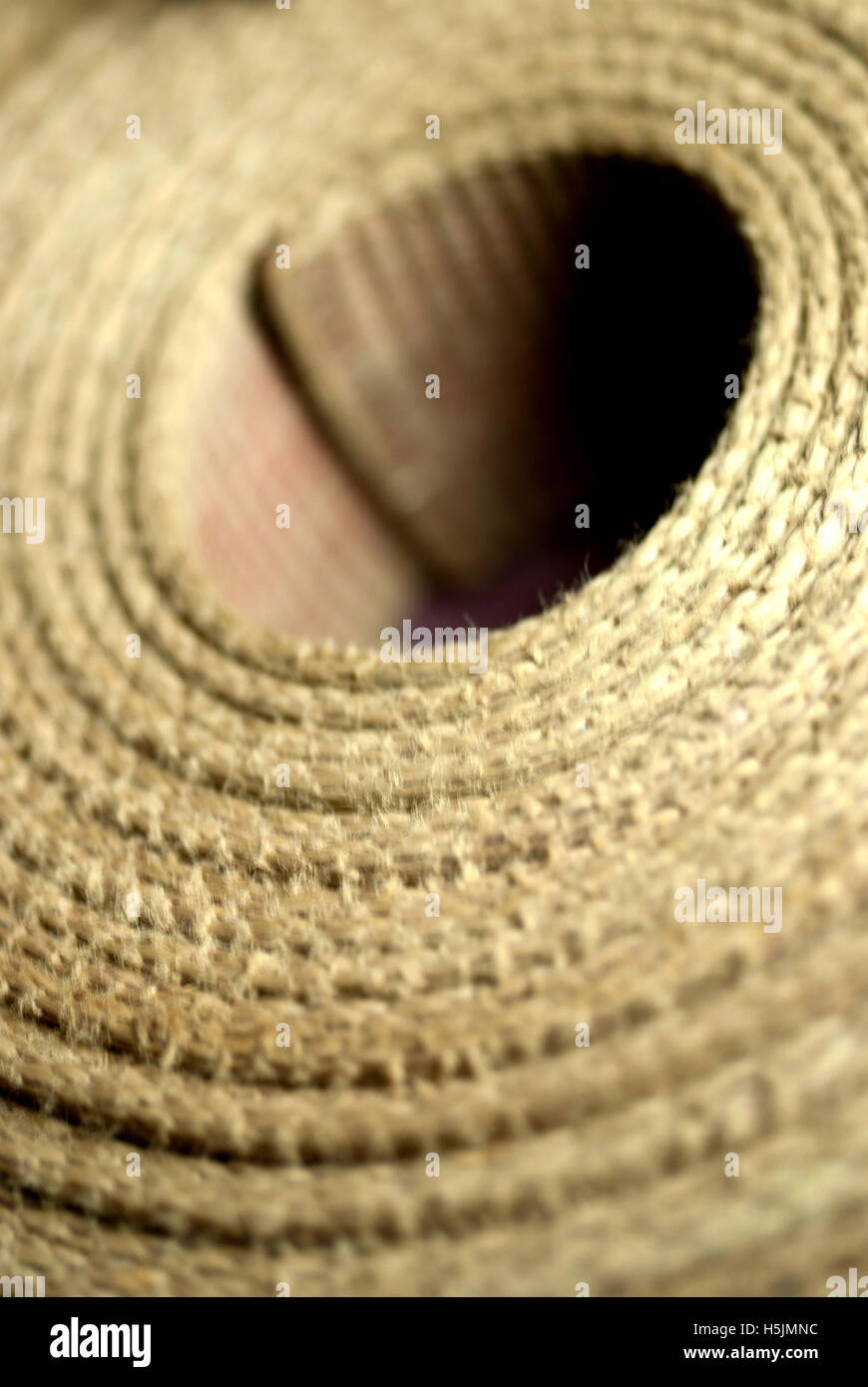 Rolled canvas strapping Stock Photo - Alamy