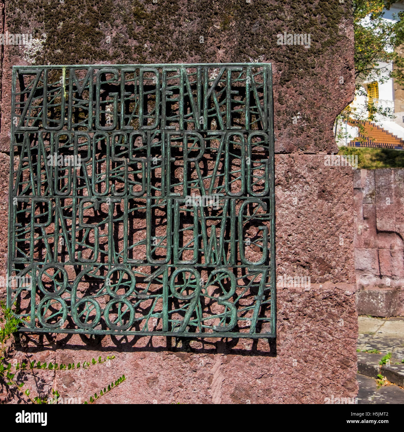 Wrought Iron Lettering. Ernst Ludwig Memorial. German Jugendstil Artist ...